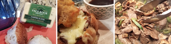 Vampire Slayer Cheesesteak | Face Rock Creamery