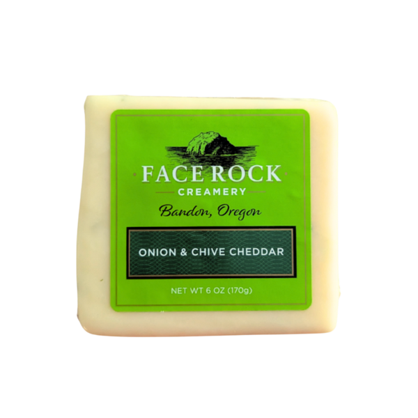 Onion & Chive Cheddar | Face Rock Creamery